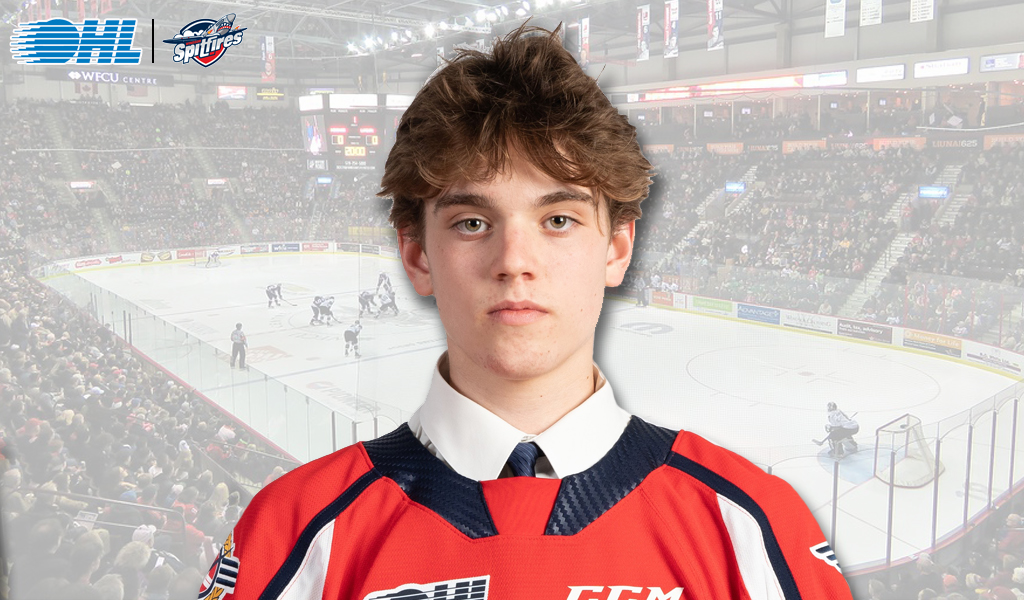 Ethan Martin commits to Spitfires - Ontario Hockey League