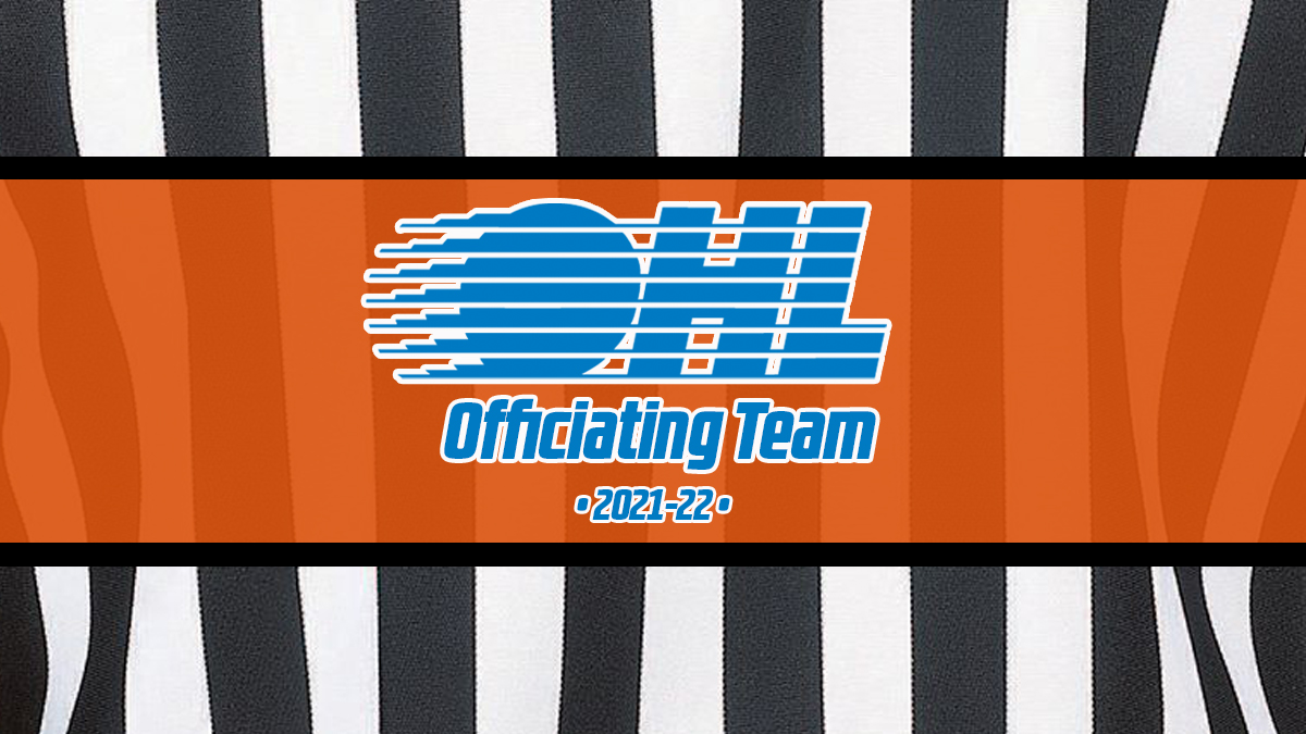 2021-22 OHL Officiating Team - Ontario Hockey League