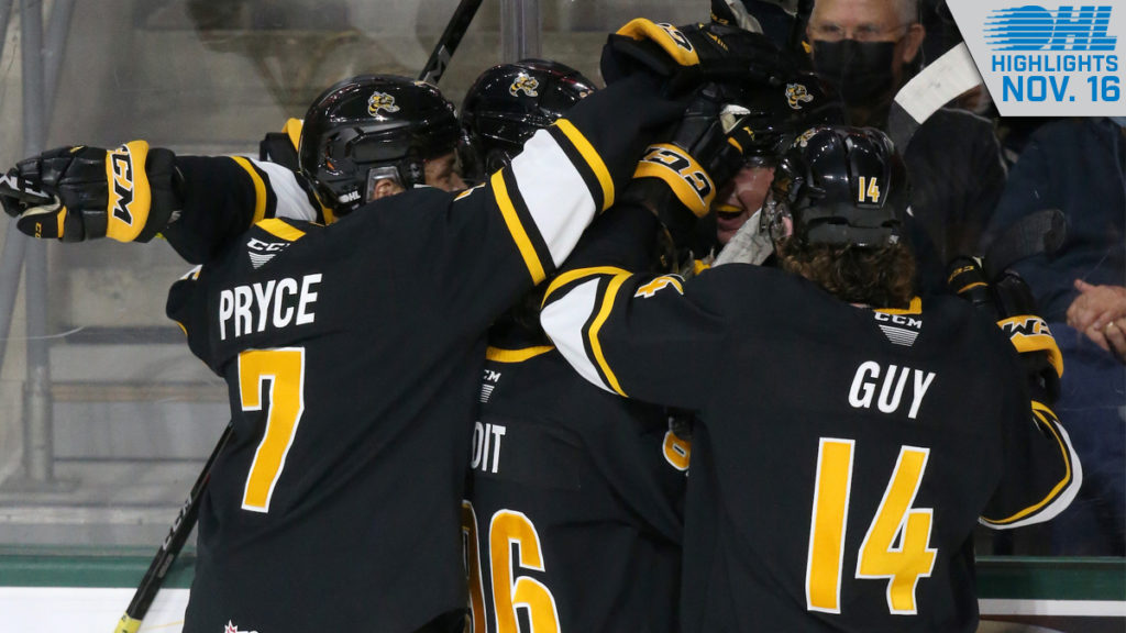 Tuesday Highlights Sting Double up Knights Ontario Hockey League tuesday-highlights-sting-double-up-knights-ontario-hockey-league