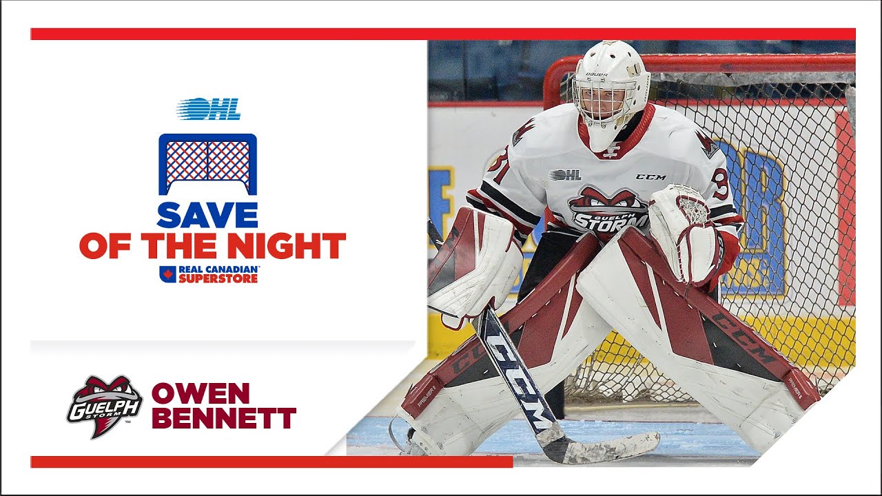 Real Canadian Superstore Save of the Night: Owen Bennett Continues to Dominate the Knights ...