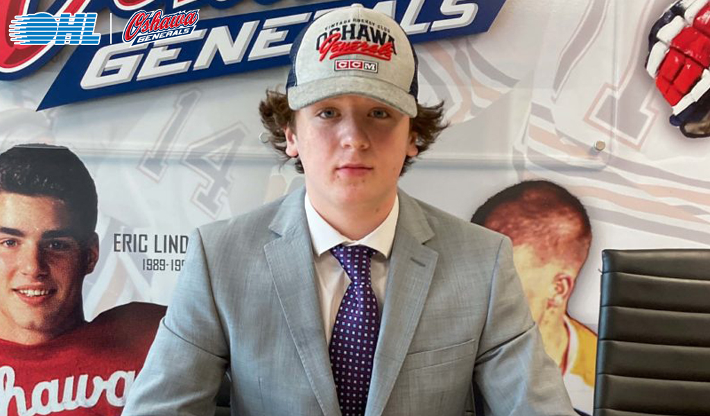 Jordyn Ertel commits to Generals - Ontario Hockey League
