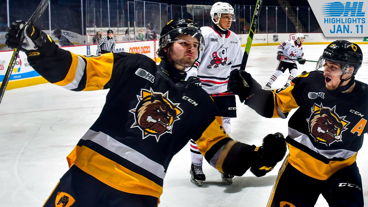 Tuesday Highlights: New look Bulldogs put on a show - Ontario Hockey League