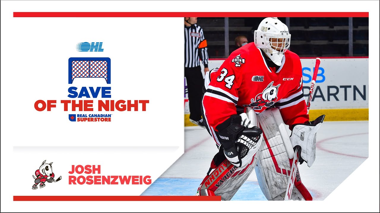 Real Canadian Superstore Save of the Night: Josh Rosenzweig Saves The ...