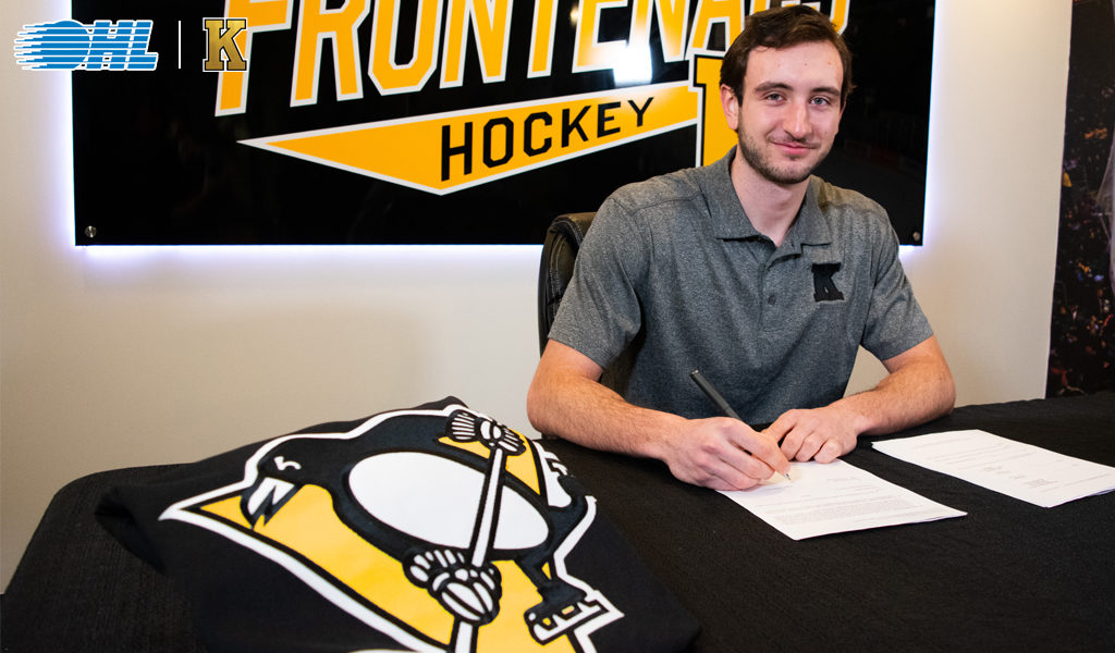 Frontenacs' Frasca signs with Penguins - CHL