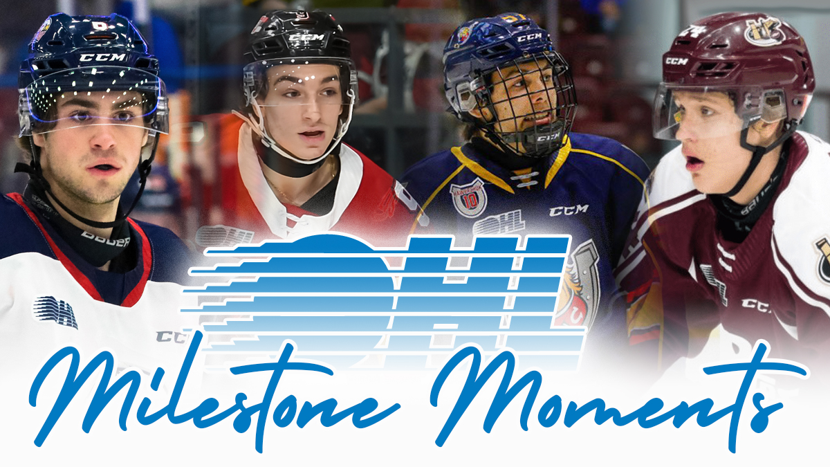 OHL Milestone Moments - March 7th, 2022 - Ontario Hockey League