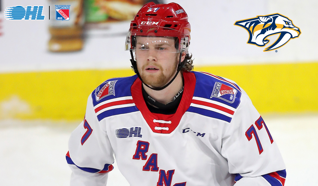 Rangers' Mutter signs with Predators - Canadian Hockey League