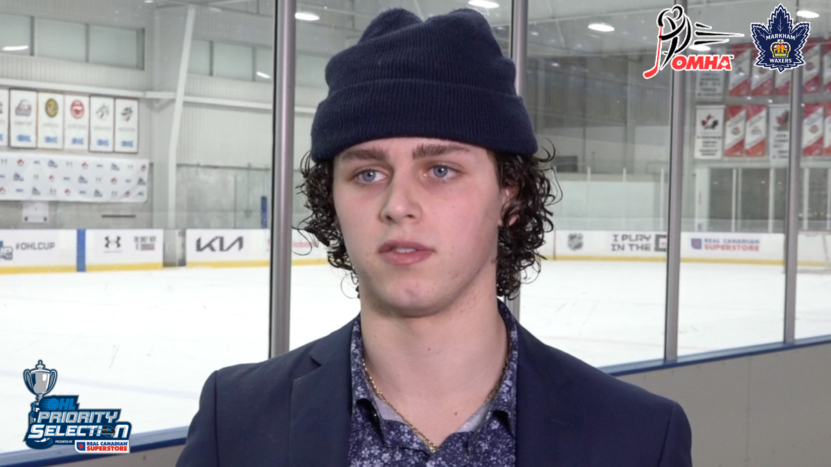 2022 #OHLDraft Profile: Frankie Marrelli (Markham Waxers) - Ontario ...