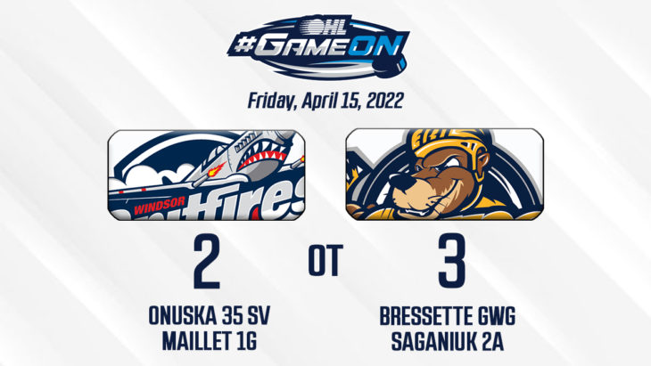 Apr. 15/22 - WSR (2) - ER (3) - OT - CHL