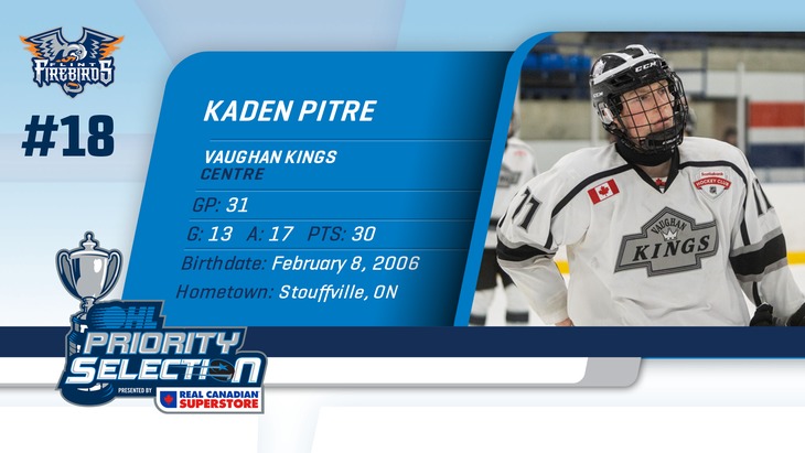#OHLDraft Introductions: 18th Overall Pick Kaden Pitre (Flint Firebirds ... #OHLDraft Introductions: 18th Overall Pick Kaden Pitre (Flint Firebirds ...