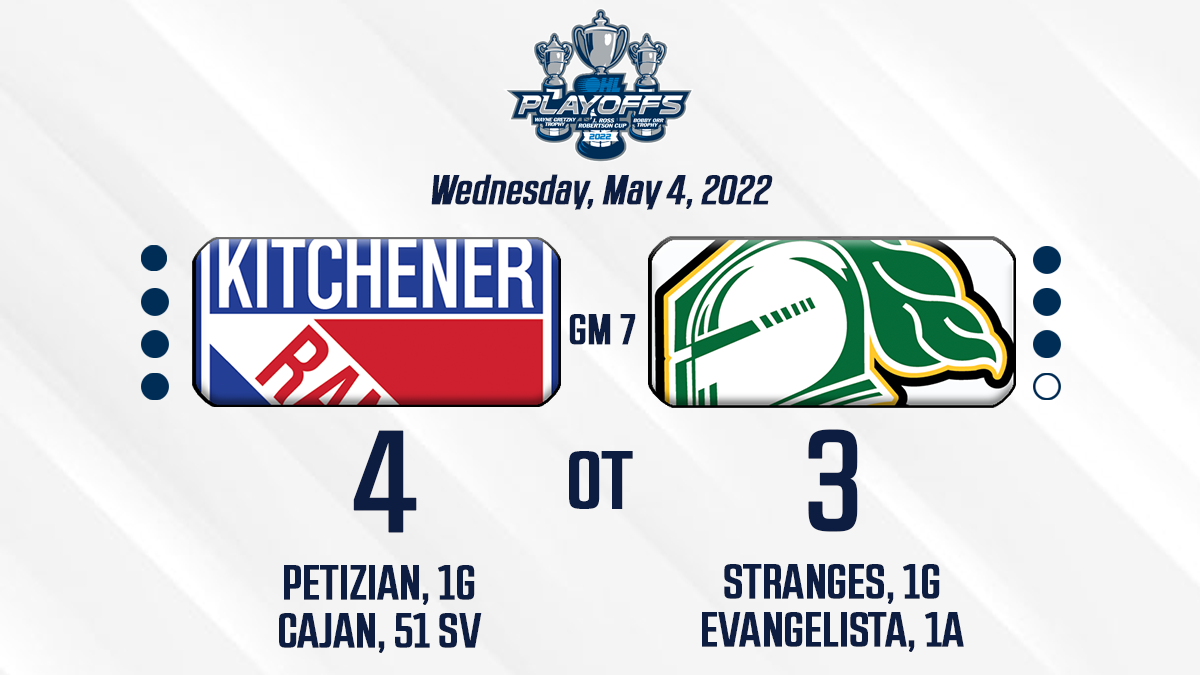 May. 4/22 - KIT (4) - LDN (3) - Game 7 - OT - CHL