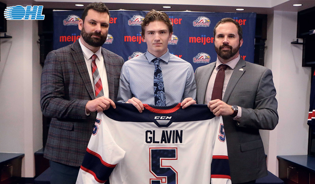 Josh Glavin commits to Spirit - Ontario Hockey League