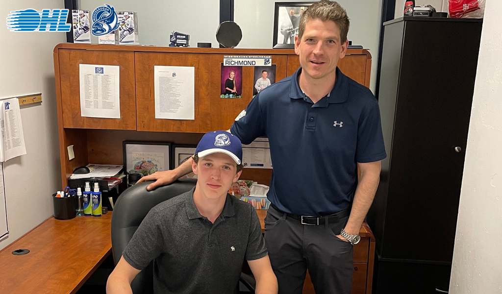 Parker Von Richter commits to Steelheads - Ontario Hockey League