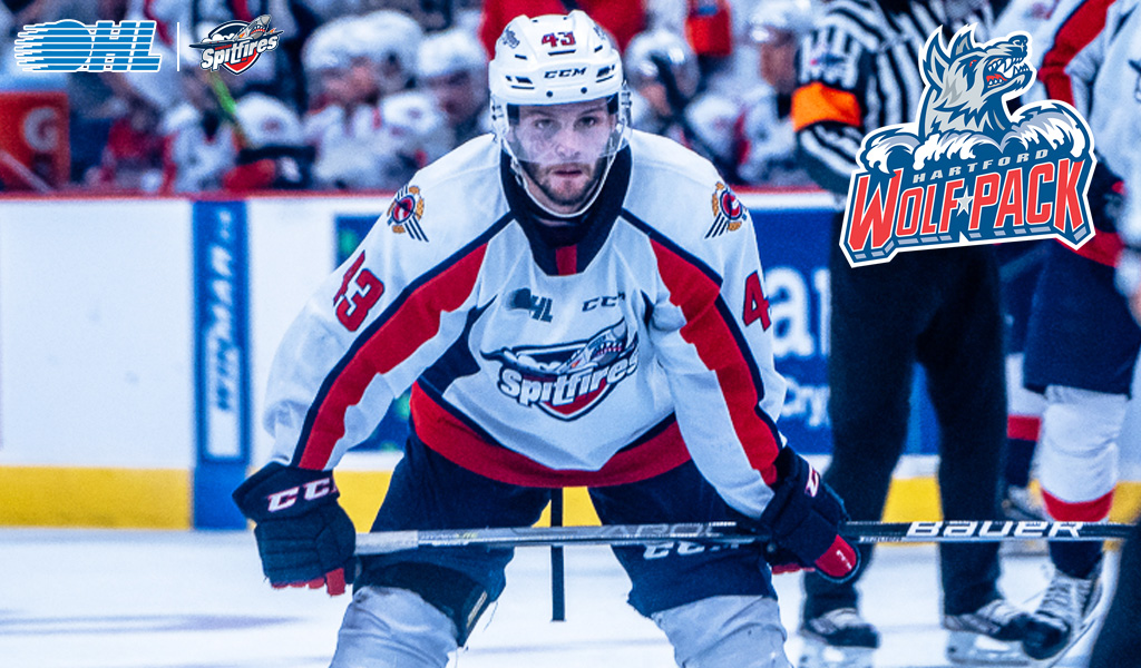 Spitfires' Henault signs AHL contract with Hartford - Ontario Hockey League
