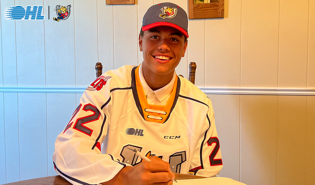 Kashawn Aitcheson commits to Colts - Ontario Hockey League
