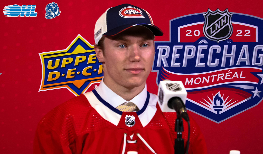 Steelheads' Beck signs with Canadiens - Ontario Hockey League