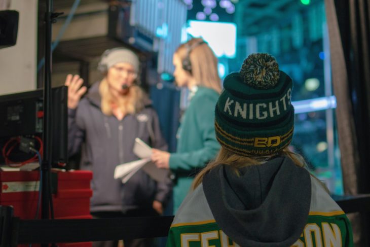 Knights' Rogers tv Host Paige Martin looks back on her journey to the ...