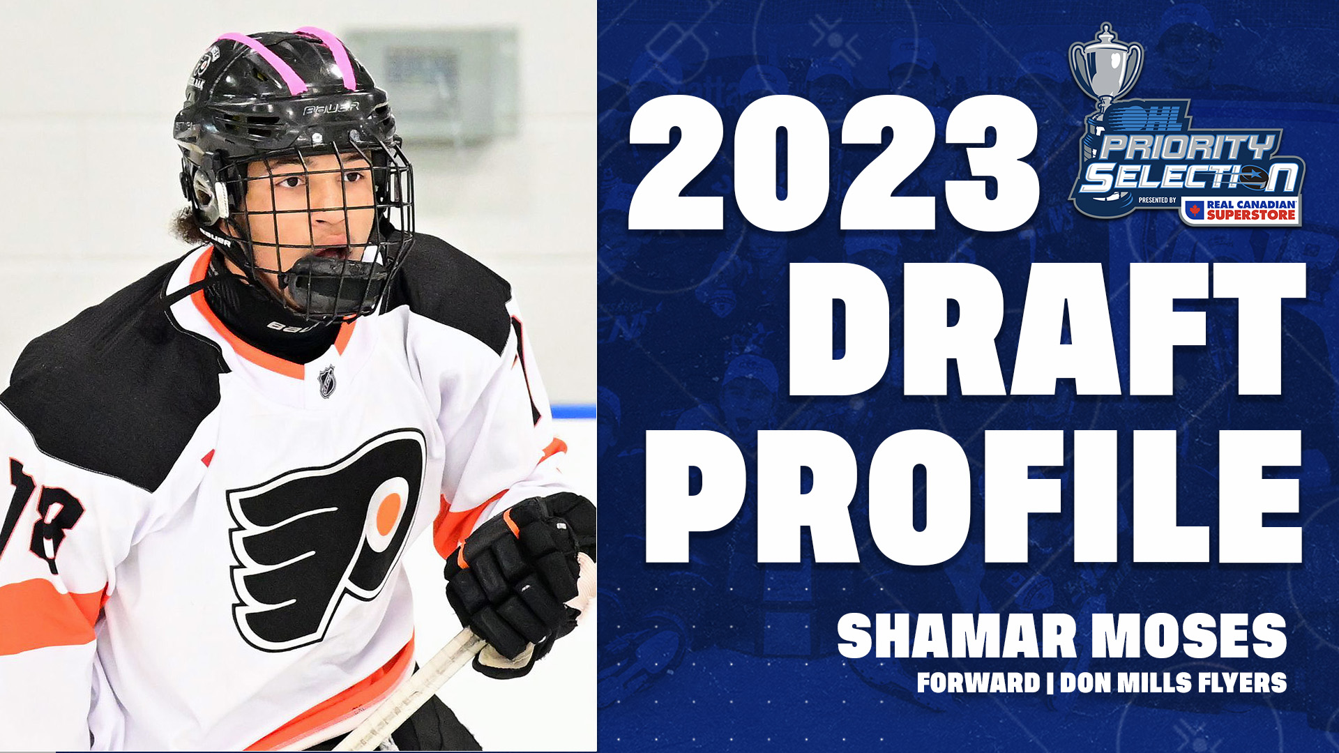 2023 #OHLDraft Watch: Shamar Moses (Don Mills Flyers) - Ontario Hockey ...