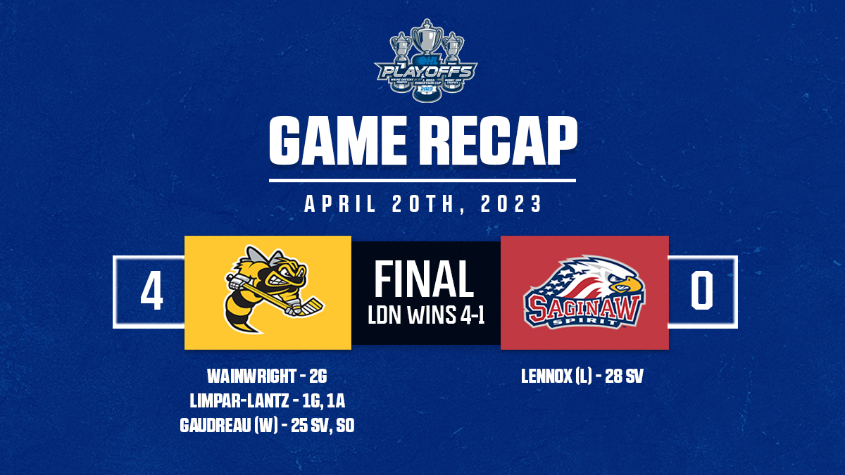 OHL Highlights: Apr. 20/23 - SAR (4) - SAG (0) - Ontario Hockey League