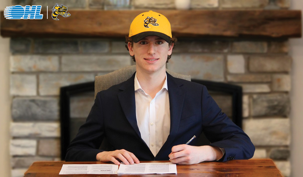 James Barr commits to Sting - Ontario Hockey League