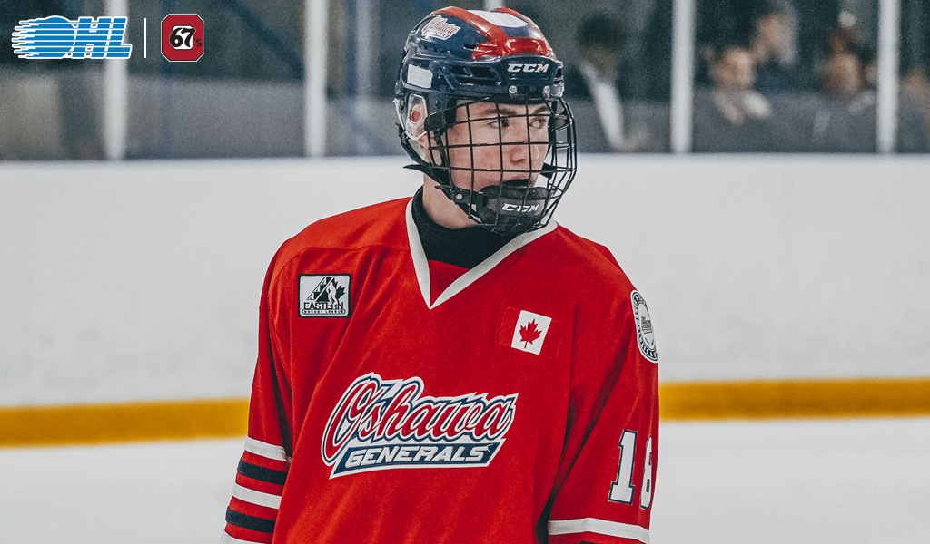 Charlie Hilton commits to 67's - Ontario Hockey League