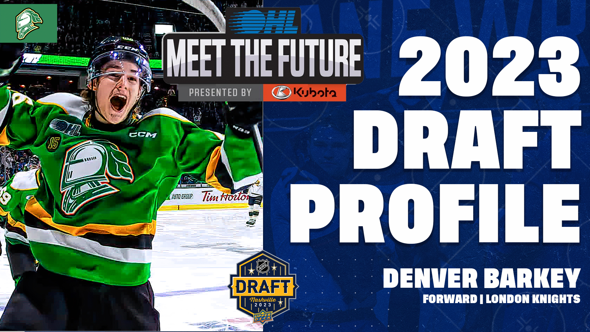 Meet The Future - Denver Barkey - Ontario Hockey League