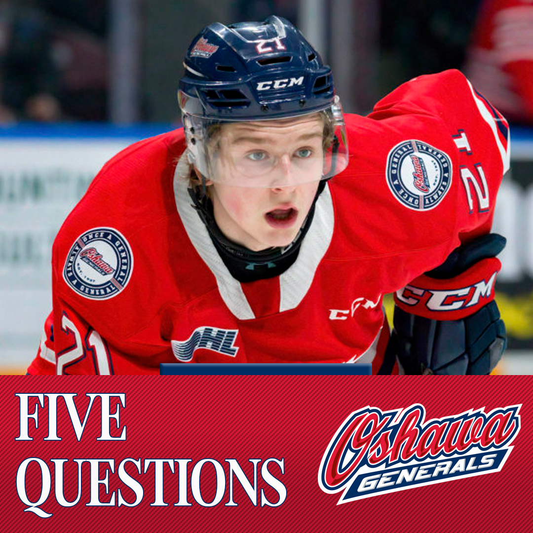 Five Questions: Oshawa Generals - Ontario Hockey League