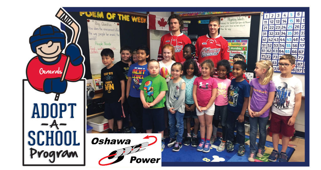Adopt a School Program - Oshawa Generals