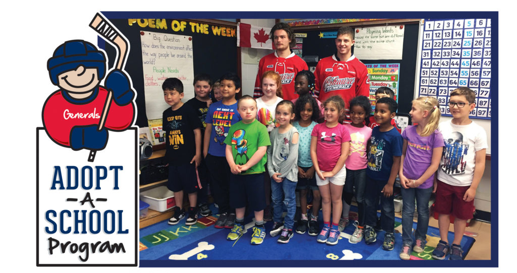 Adopt a School Program - Oshawa Generals