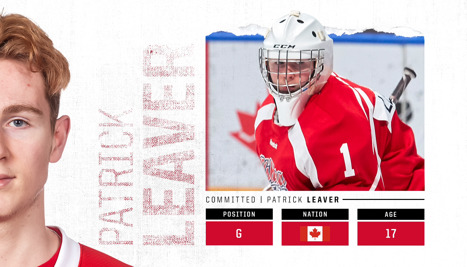 Goaltender Patrick Leaver commits to Generals - Oshawa Generals