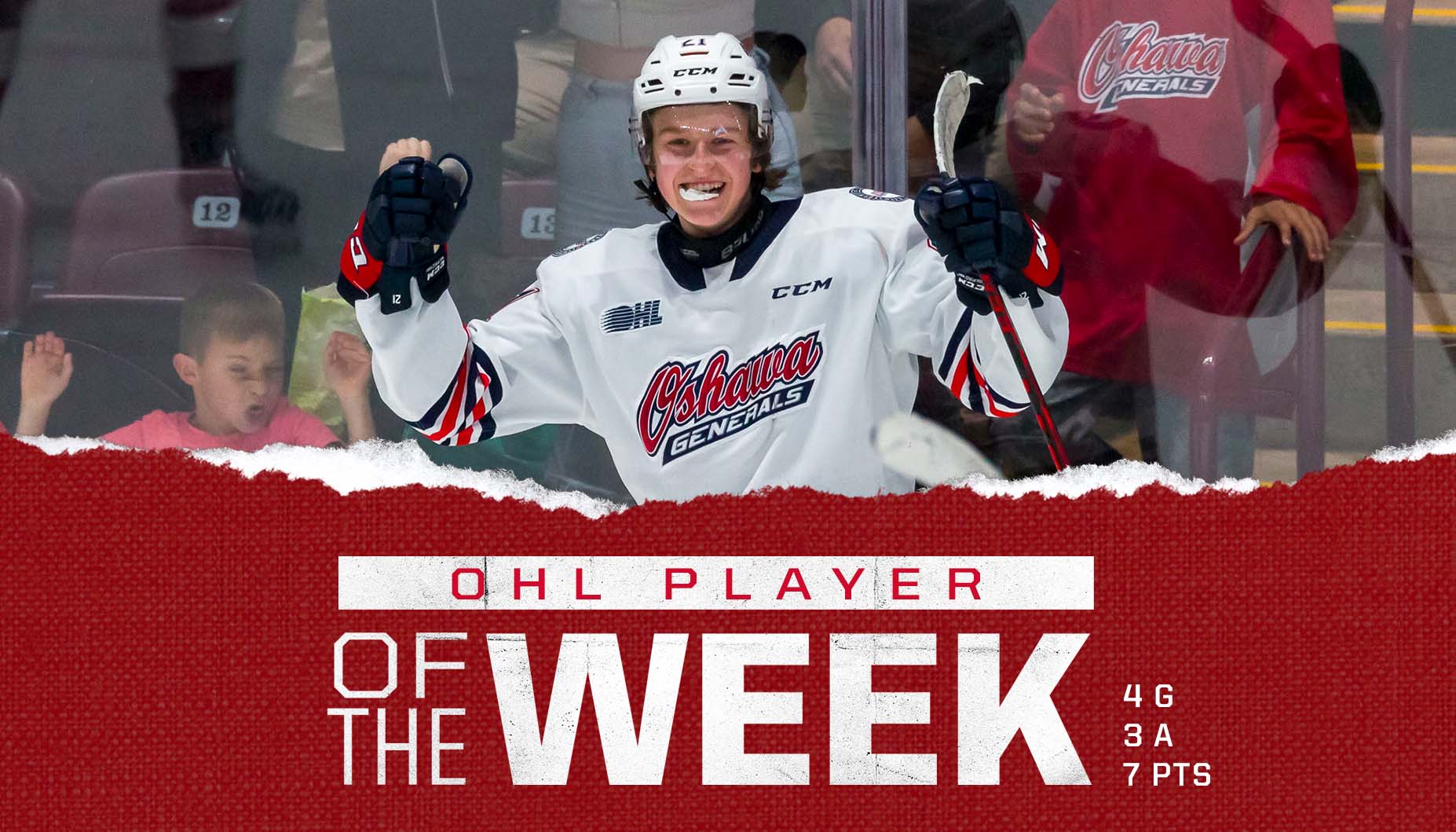 Generals' Calum Ritchie Named OHL Player of the Week - Oshawa Generals Generals' Calum Ritchie Named OHL Player of the Week - Oshawa Generals