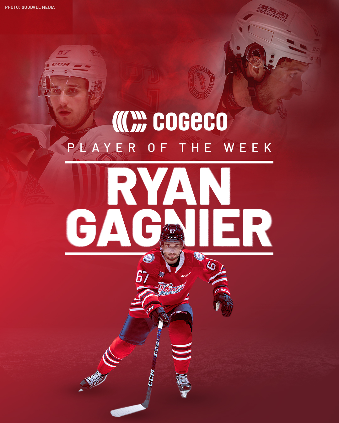 Generals’ Ryan Gagnier named Cogeco OHL Player of the Week - Oshawa ...