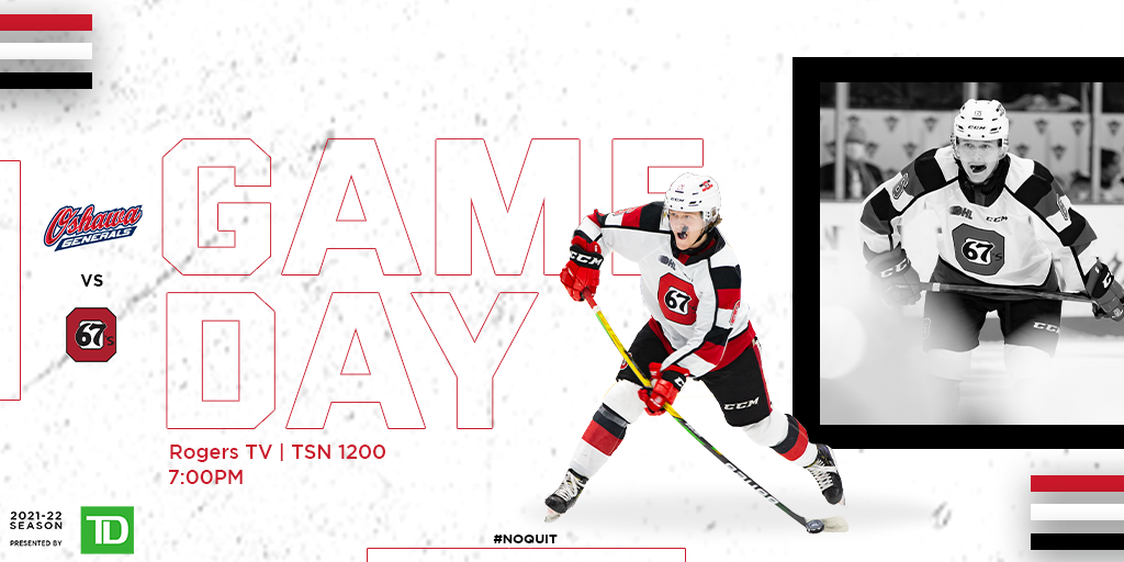 67’s and Generals Face Off For Second Time in Seven Days - Ottawa 67s