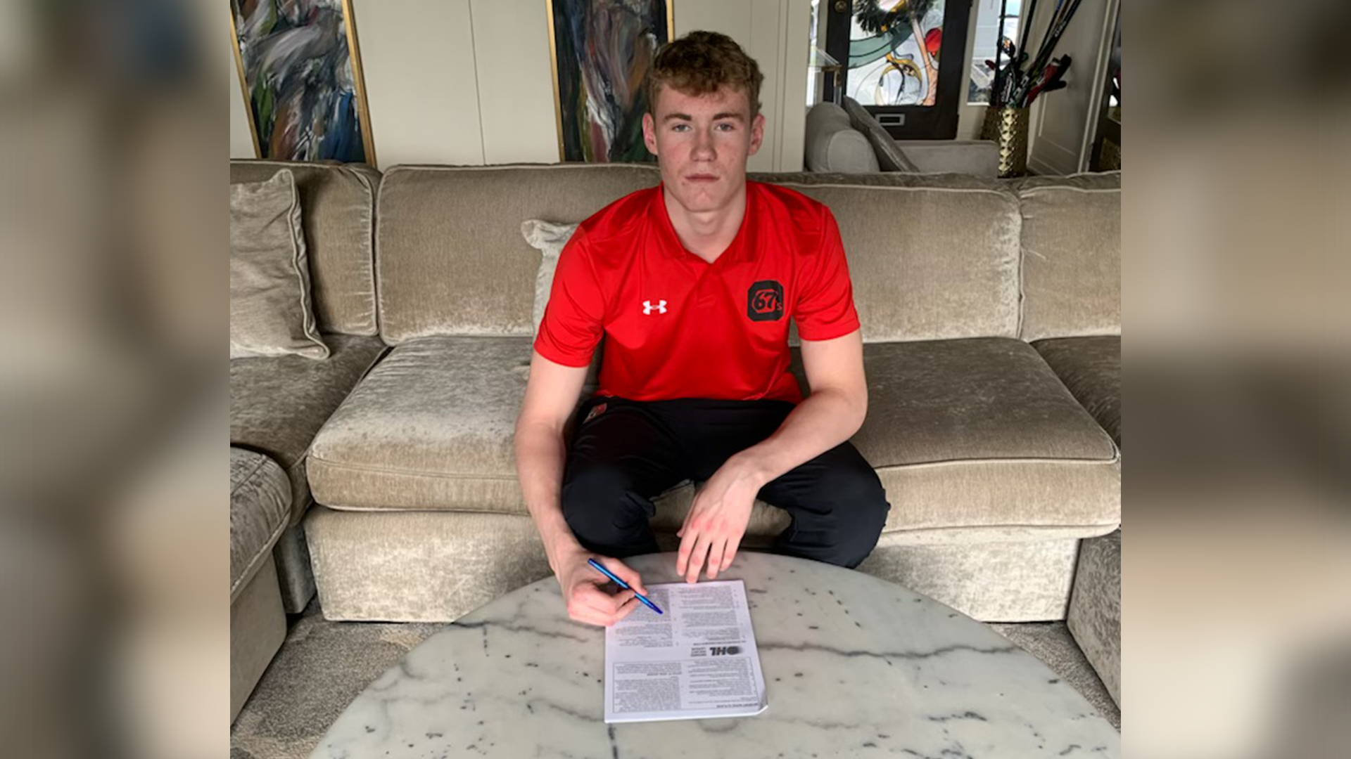 Perseverance and determination pave Charlie Hilton's path to the 67’s ...