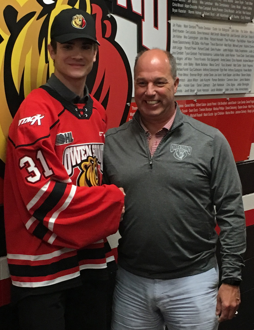 Attack Sign Chenard & Sedley to Standard Player Agreement - Owen Sound ...