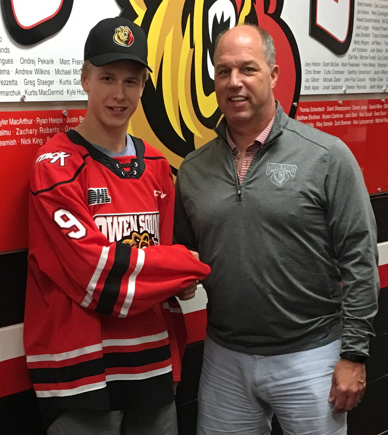 Attack Sign Chenard & Sedley to Standard Player Agreement - Owen Sound ...