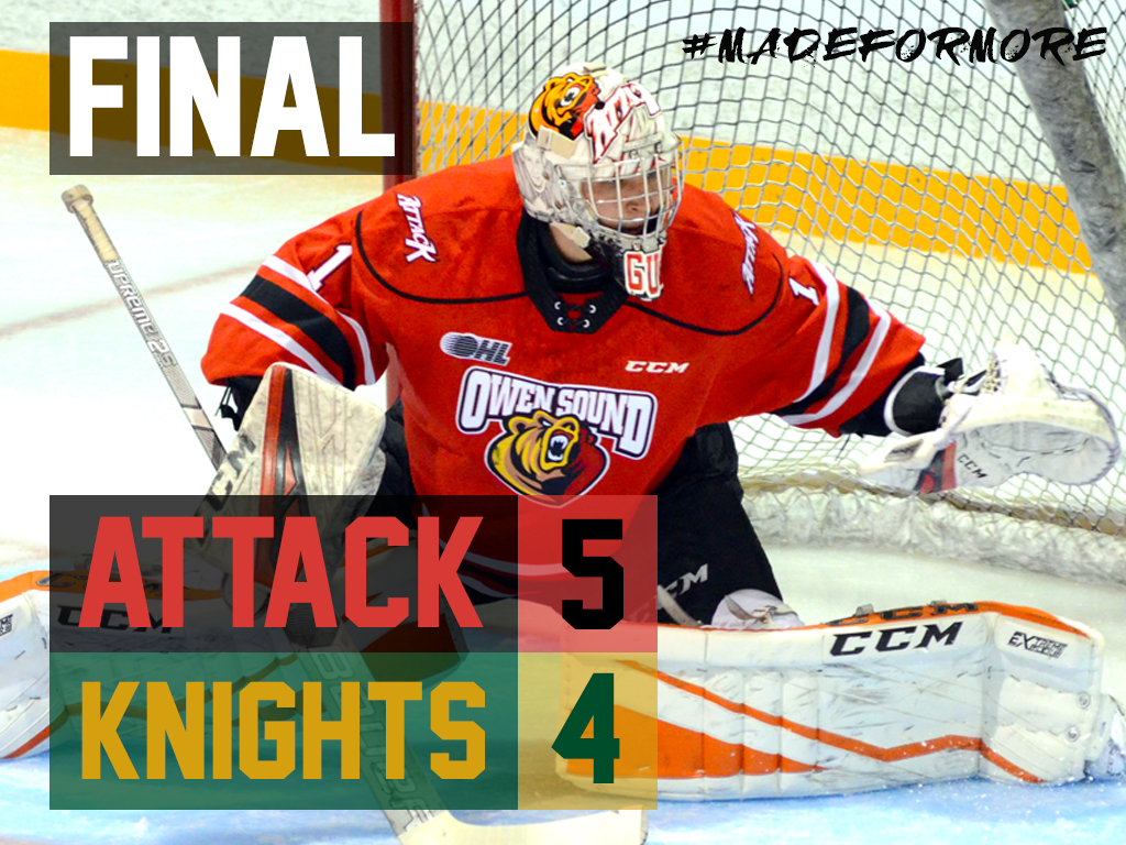 Attack Win Wild One On Friday Night In London - Owen Sound Attack