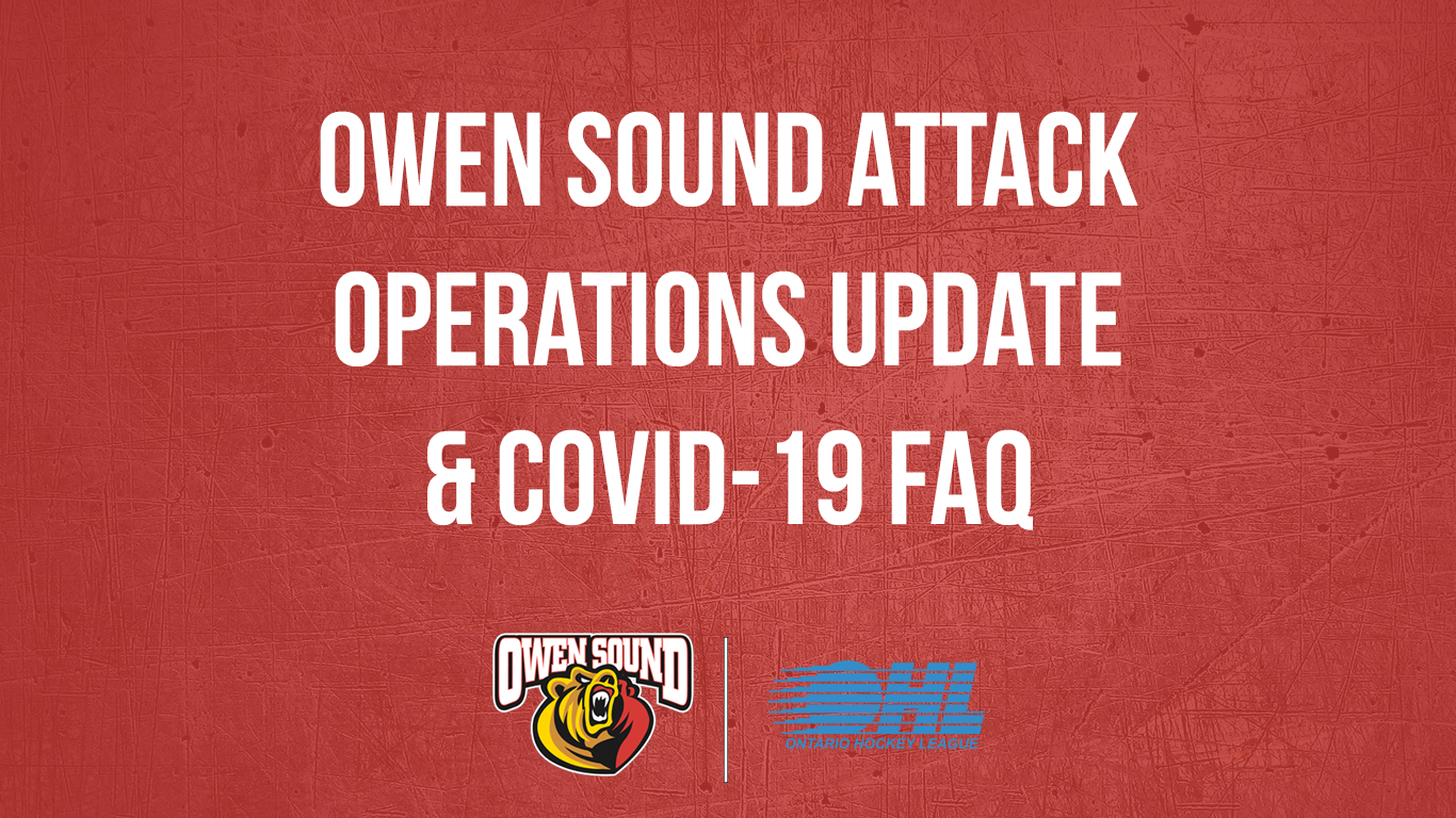 Attack Announce Operations Update - Owen Sound Attack