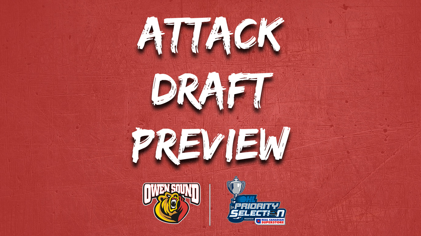 Attack Poised For Big Draft On Saturday - Owen Sound Attack