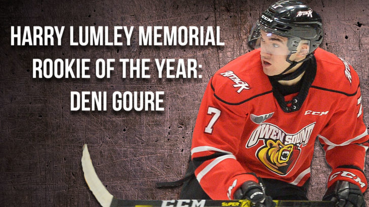 Harry Lumley Memorial Award for Rookie of the Year: Deni Goure – Owen ... Harry Lumley Memorial Award for Rookie of the Year: Deni Goure – Owen ...