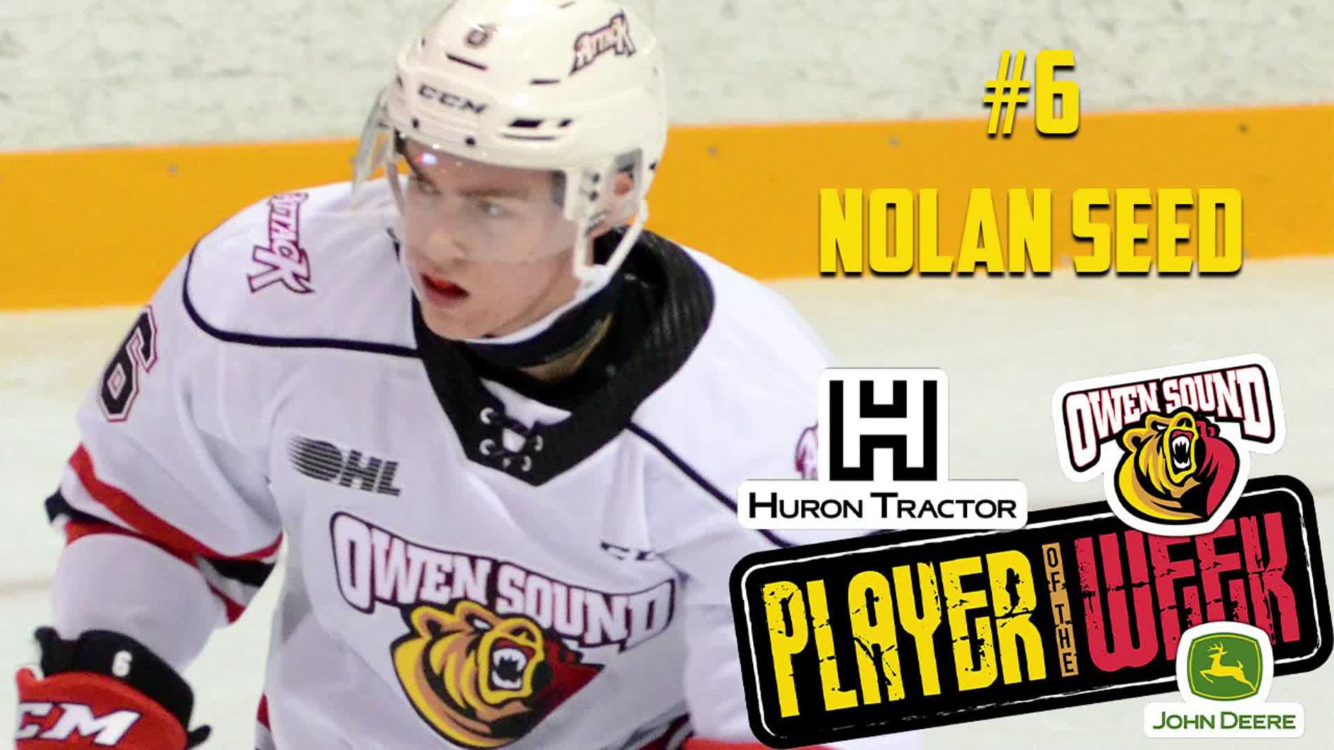 Nolan Seed Named Week 4 Huron Tractor Player of the Week - Owen Sound ...