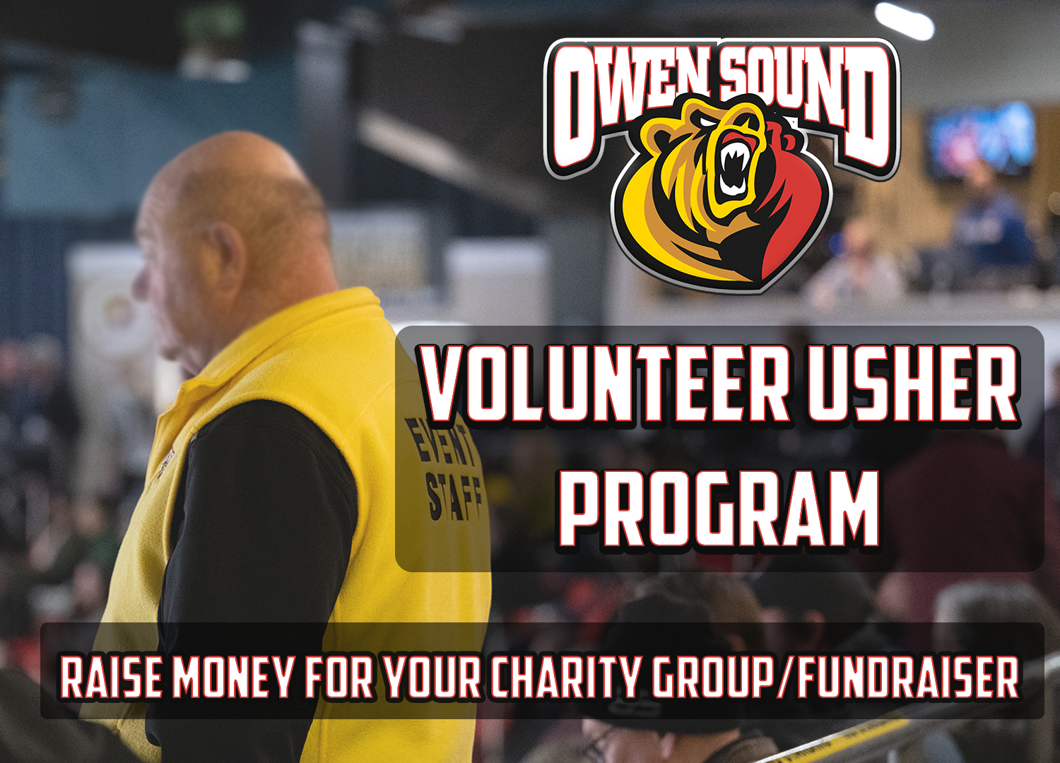Volunteer Usher Fundraiser - Owen Sound Attack