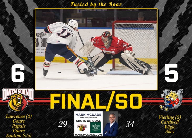 George Earns First Win as Attack Claw Back to Victory – Owen Sound Attack