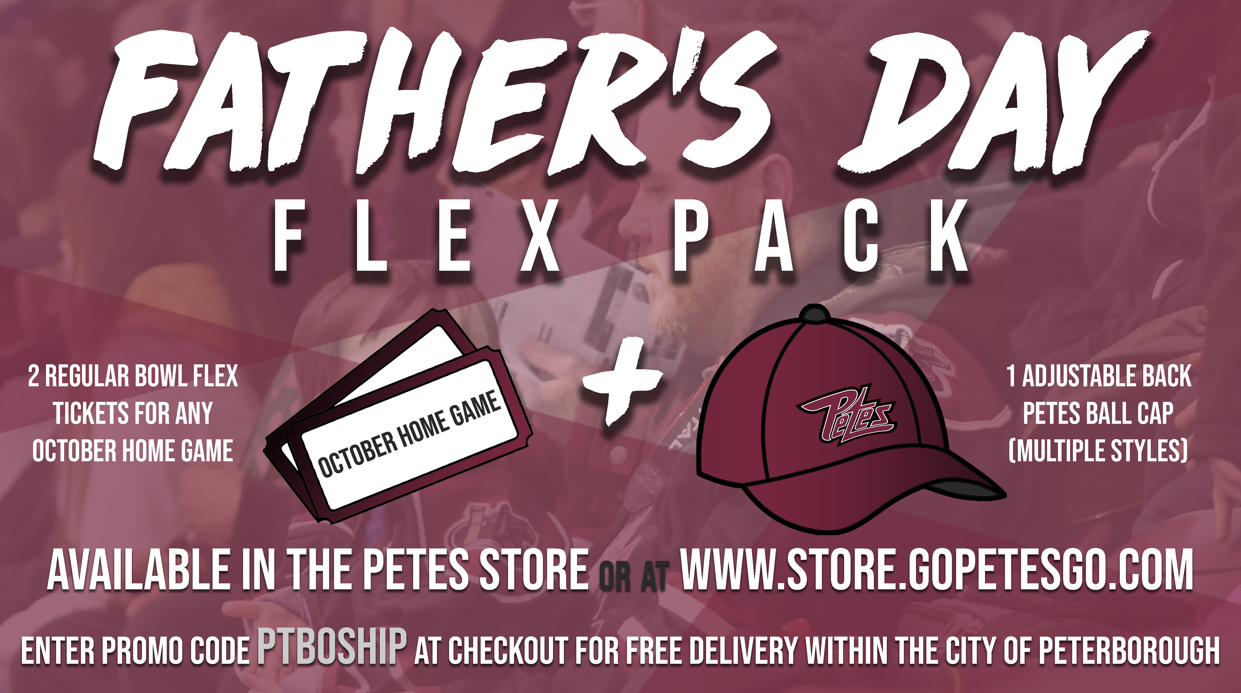 Father's Day Flex Pack - Peterborough Petes