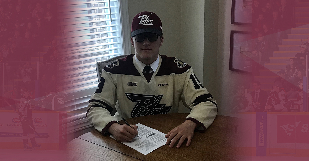 Michael Simpson Commits to Peterborough Petes - Peterborough Petes