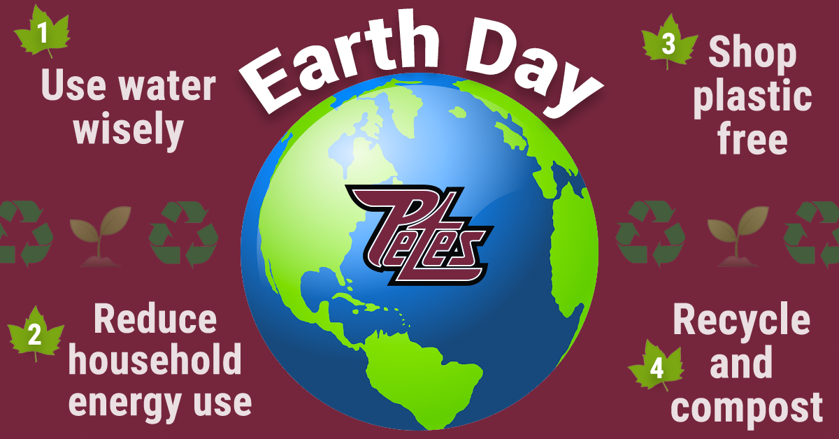 Ten ways to live a greener life this Earth Day - Peterborough Petes