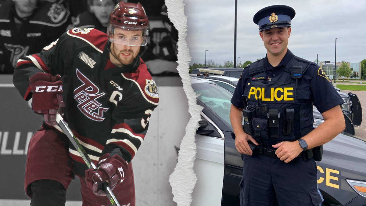 Former Peterborough Petes captain Brandon Prophet now an OPP officer ...