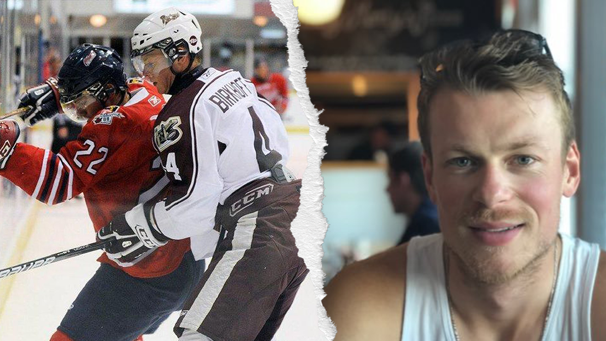 Brian Birkhoff, the unsuspecting hockey player - Peterborough Petes