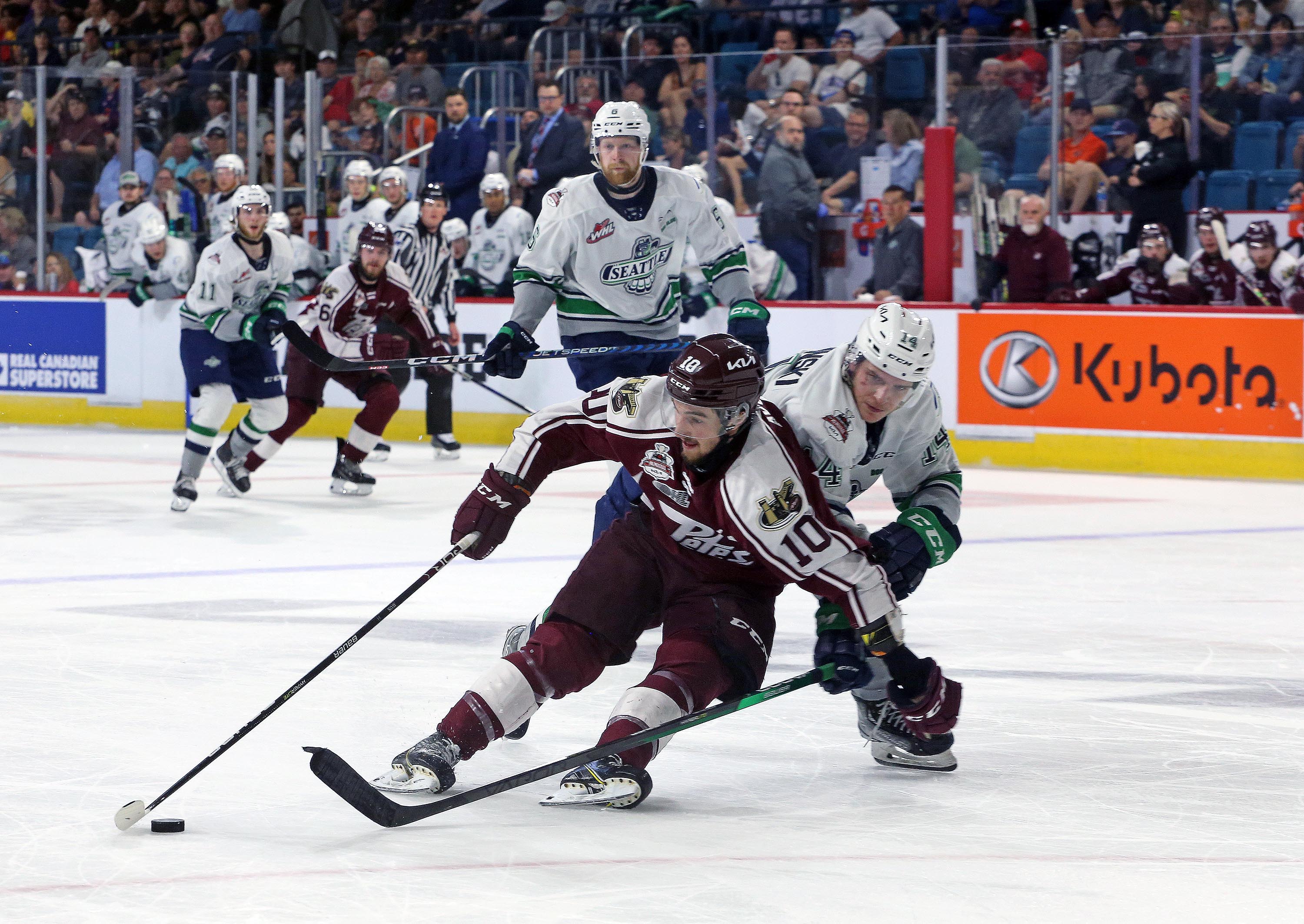 Petes Drop First Memorial Cup Game to WHL Champion Thunderbirds ...