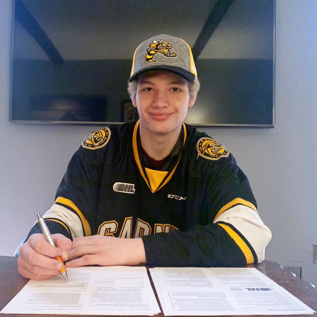 Michigan Native Zach Filak Commits to the Sting - Sarnia Sting