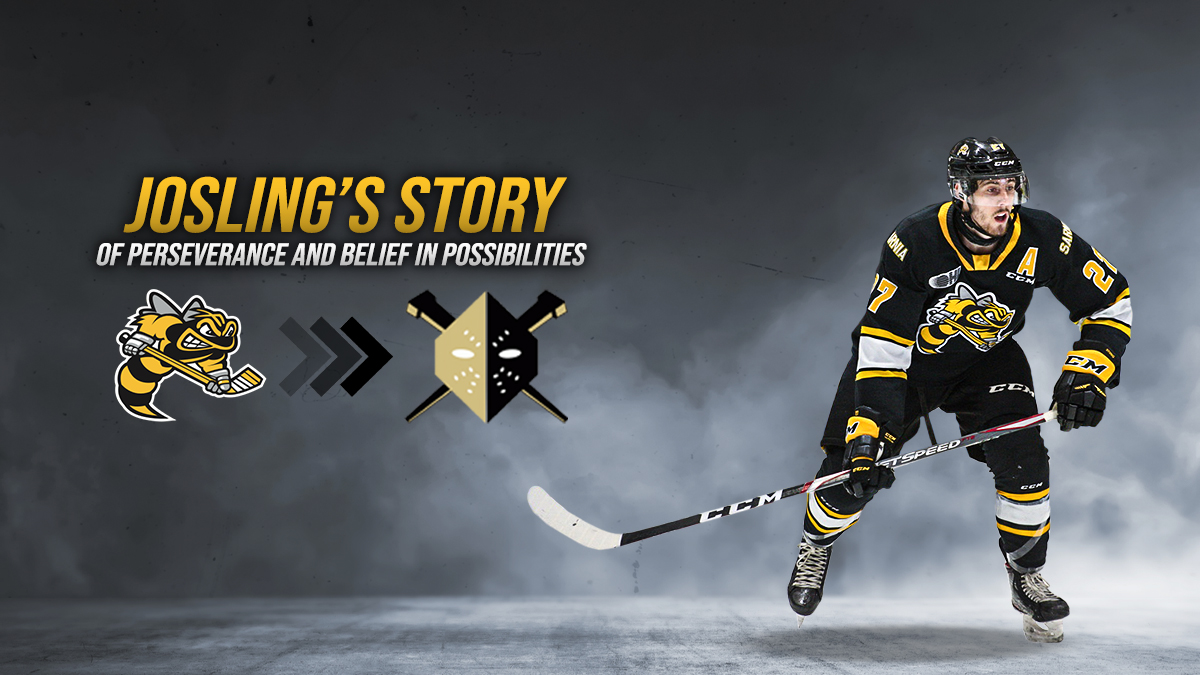 Josling's Story of Perseverance and Belief in Possibilities - Sarnia Sting